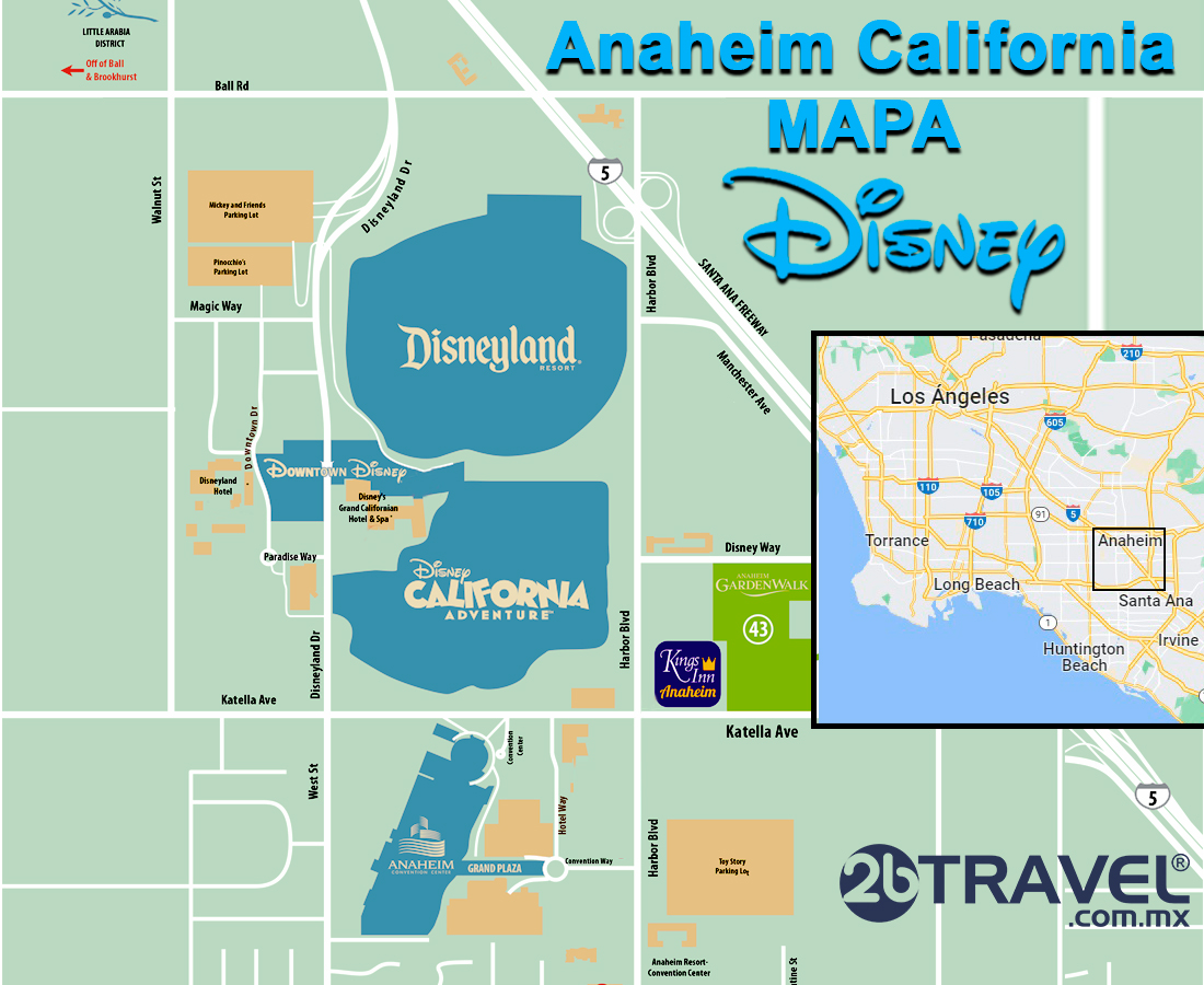 Disneyland, Anaheim/ Los Ángeles | Viajes 2bTRAVEL